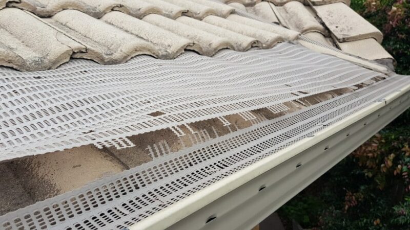 Replaced Gutter Guard - Brisbane Gutter Guard